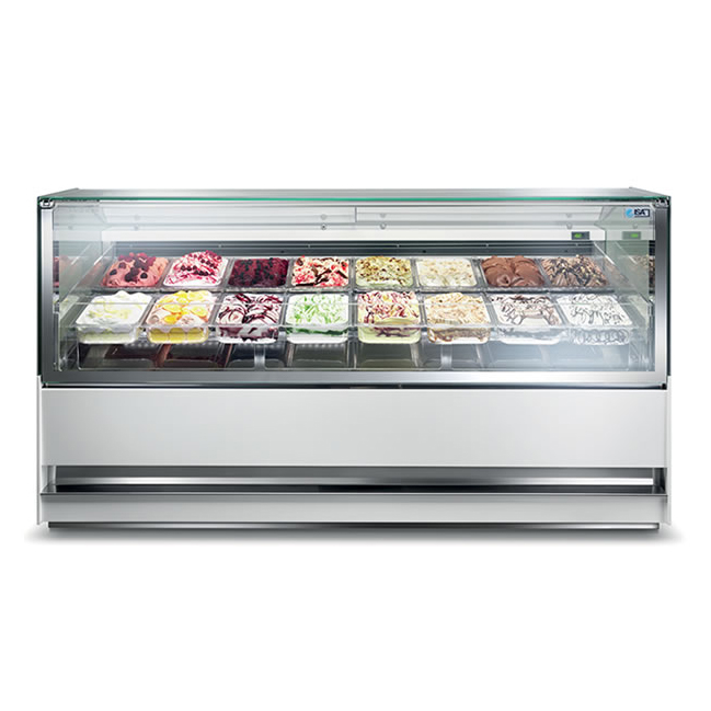 Gelato Ice Cream Showcase Display Cabinets - Pastry - Pozzetti frozen ...